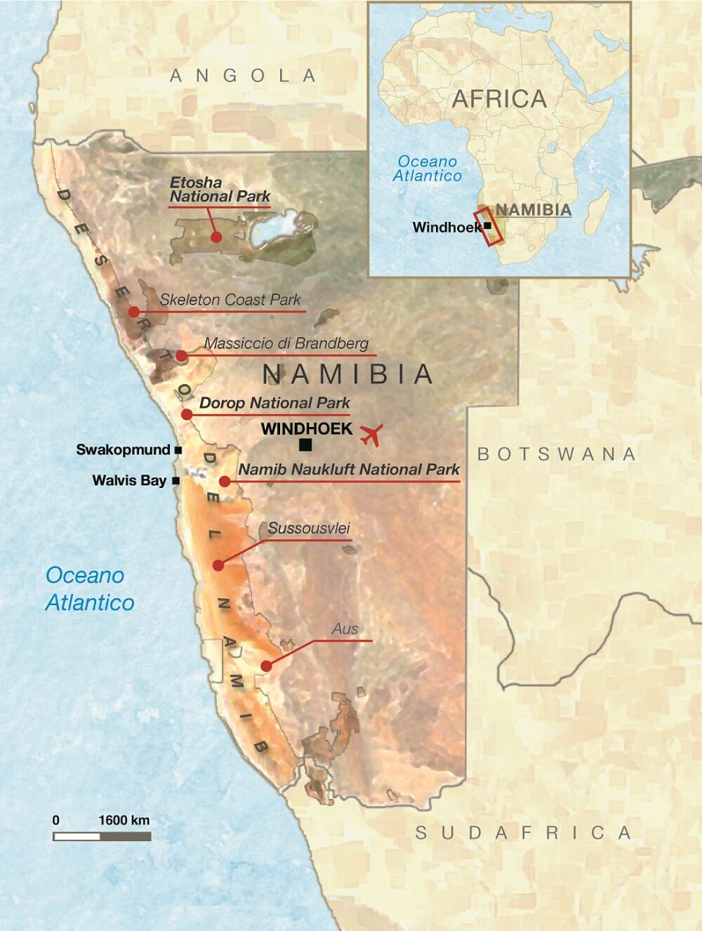 I consigli per programmare un viaggio in Namibia - La Rivista della Natura
