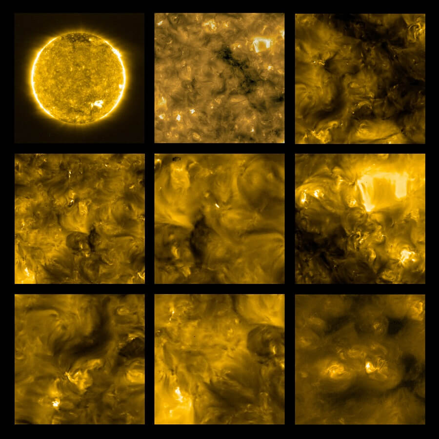 Prime immagini del Sole e dei suoi sbuffi di plasma