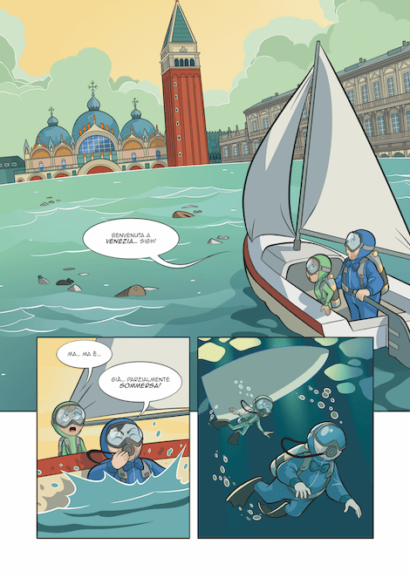 I cambiamenti climatici raccontati da un fumetto