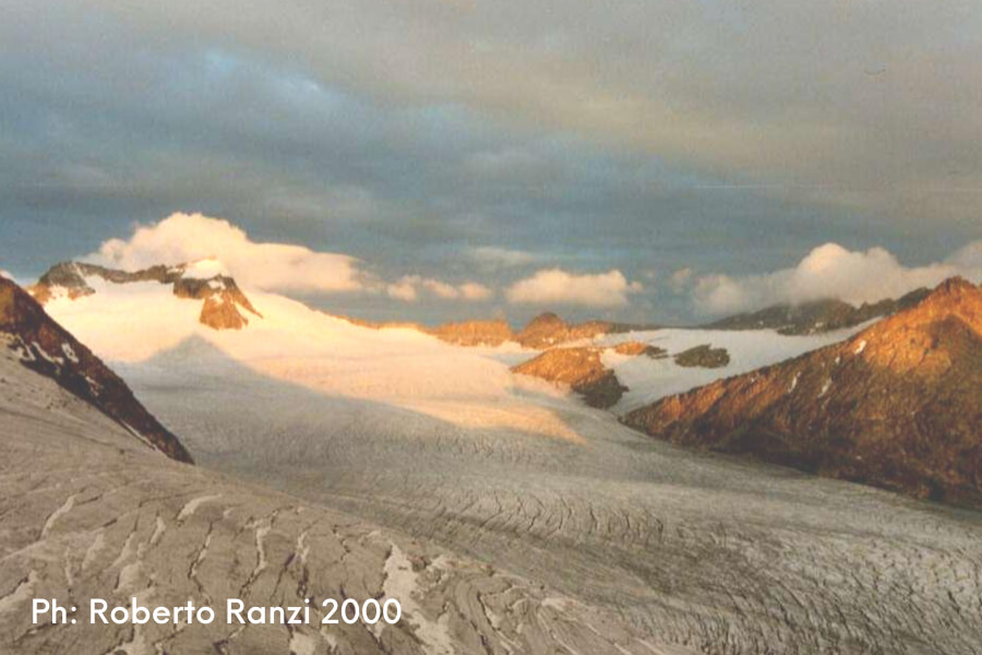 Il passato e il destino del ghiacciaio dell'Adamello
