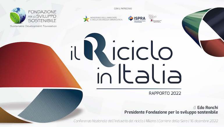 L'Italia è prima nell'industria del riciclo
