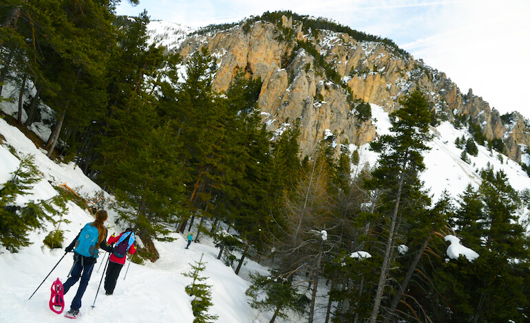 Val de la Claree sulla neve per tutti