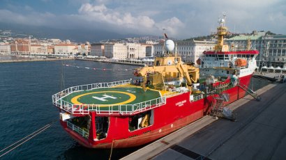 La campagna oceanografica della nave Laura Bassi